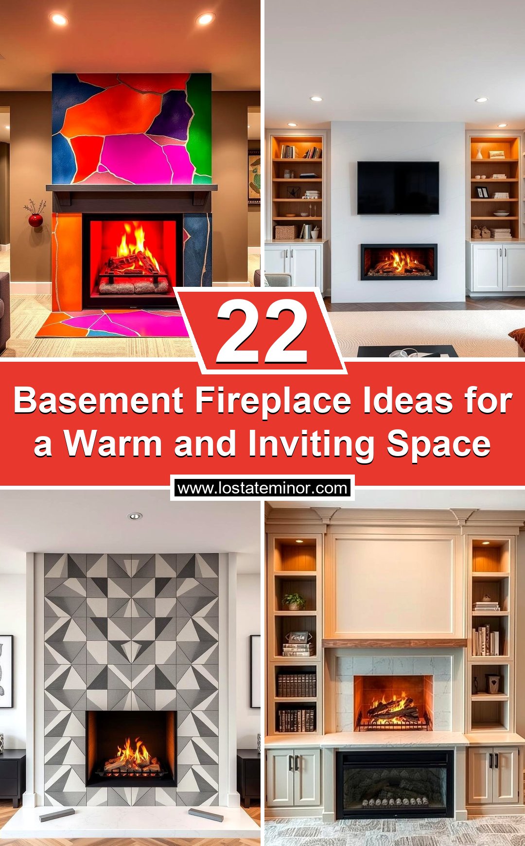 22 Basement Fireplace Ideas for a Warm and Inviting Space - Lost At E Minor