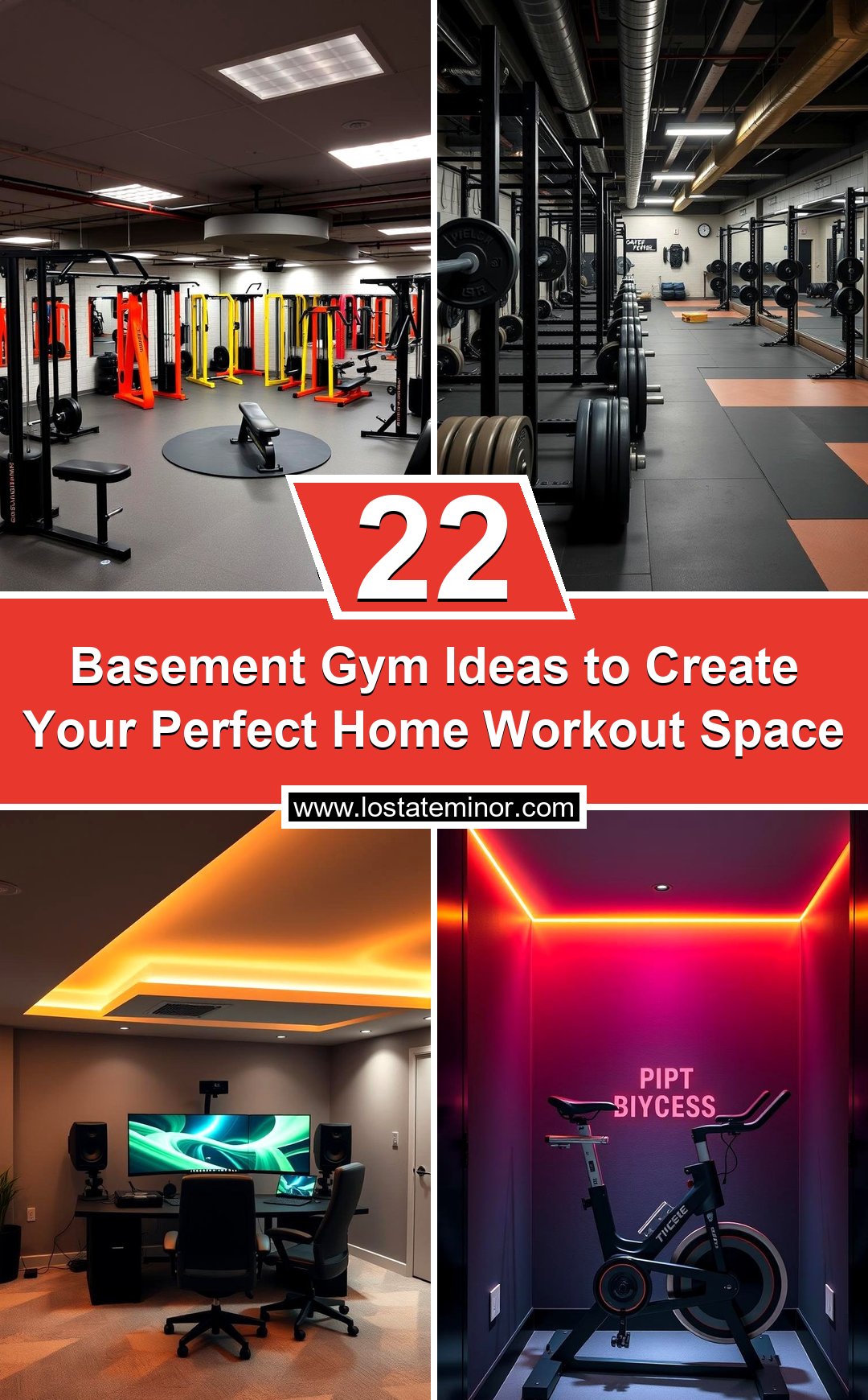22 Basement Gym Ideas to Create Your Perfect Home Workout Space - Lost ...