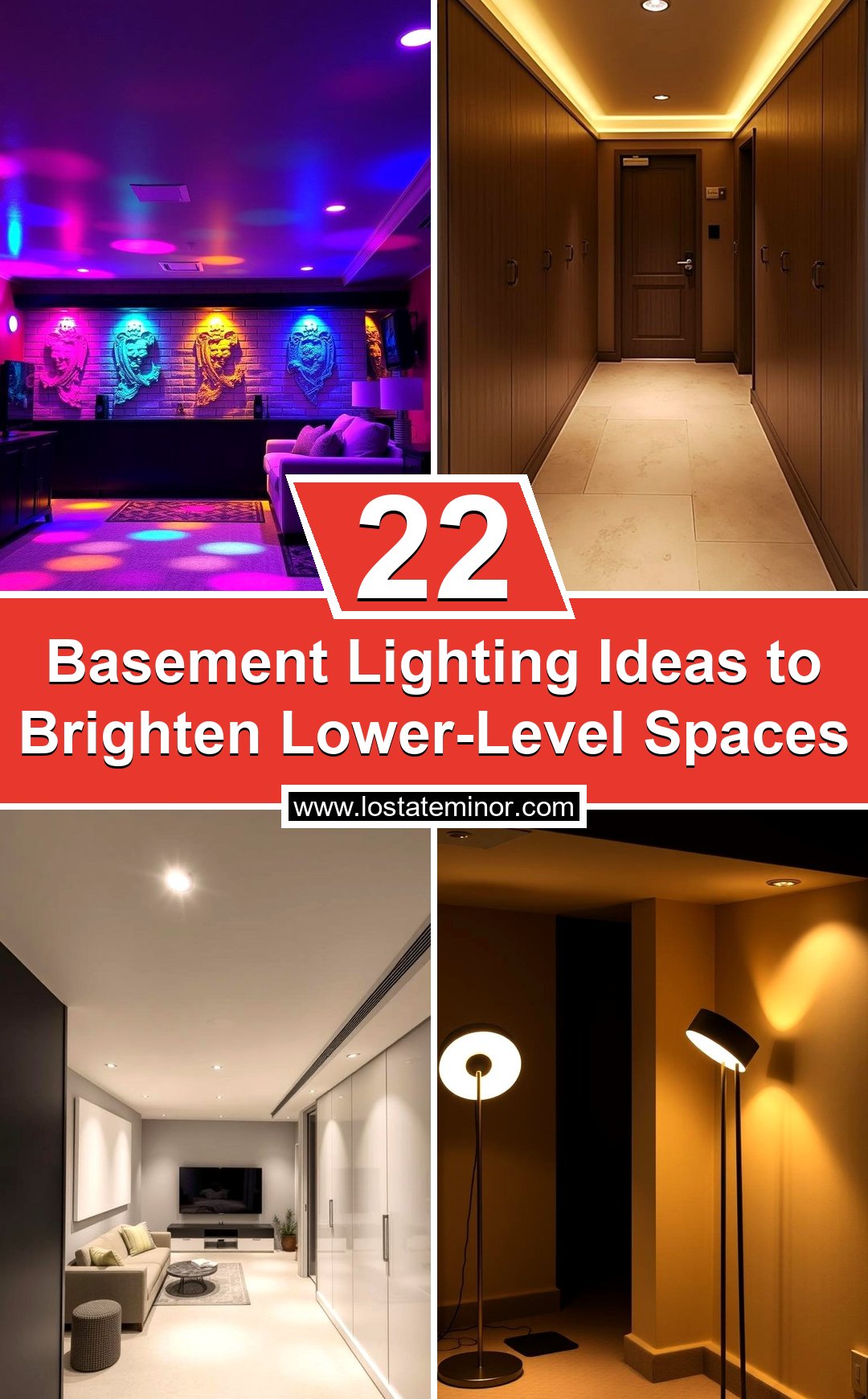 22 Basement Lighting Ideas to Brighten Lower-Level Spaces - Lost At E Minor
