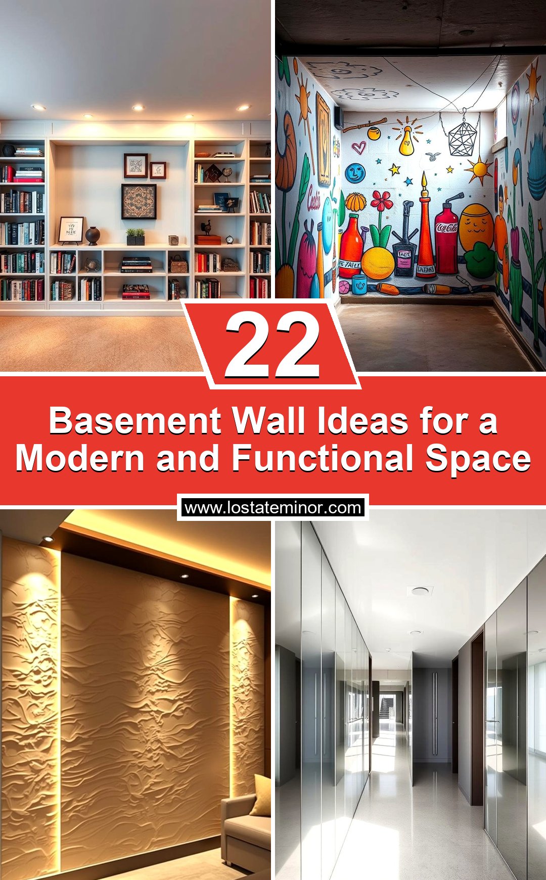 22 Basement Wall Ideas for a Modern and Functional Space - Lost At E Minor