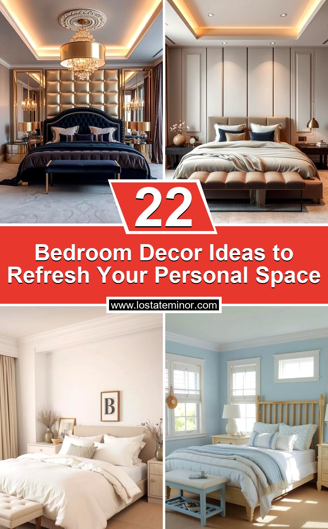 22 Bedroom Decor Ideas to Refresh Your Personal Space - Lost At E Minor