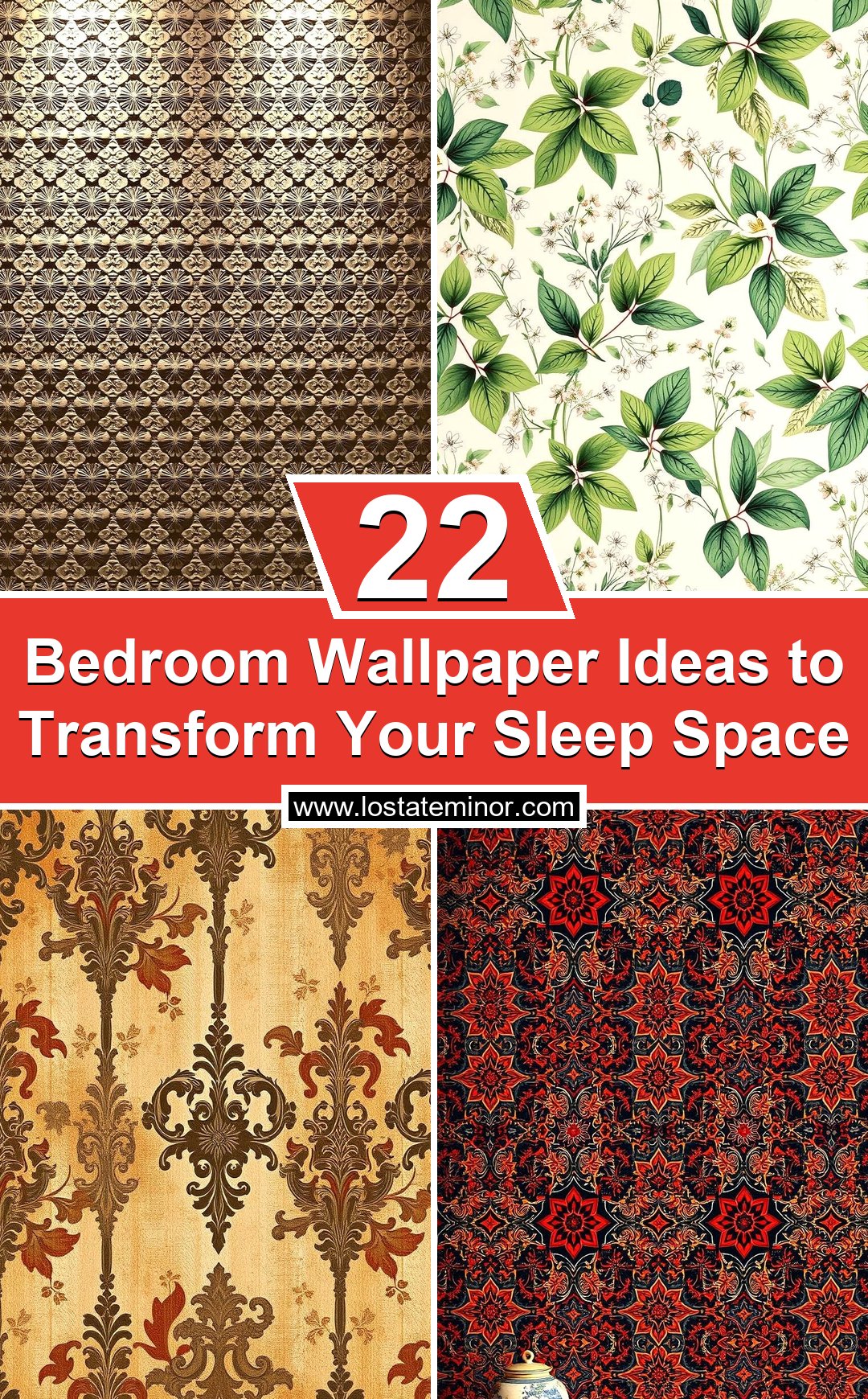 22 Bedroom Wallpaper Ideas to Transform Your Sleep Space - Lost At E Minor