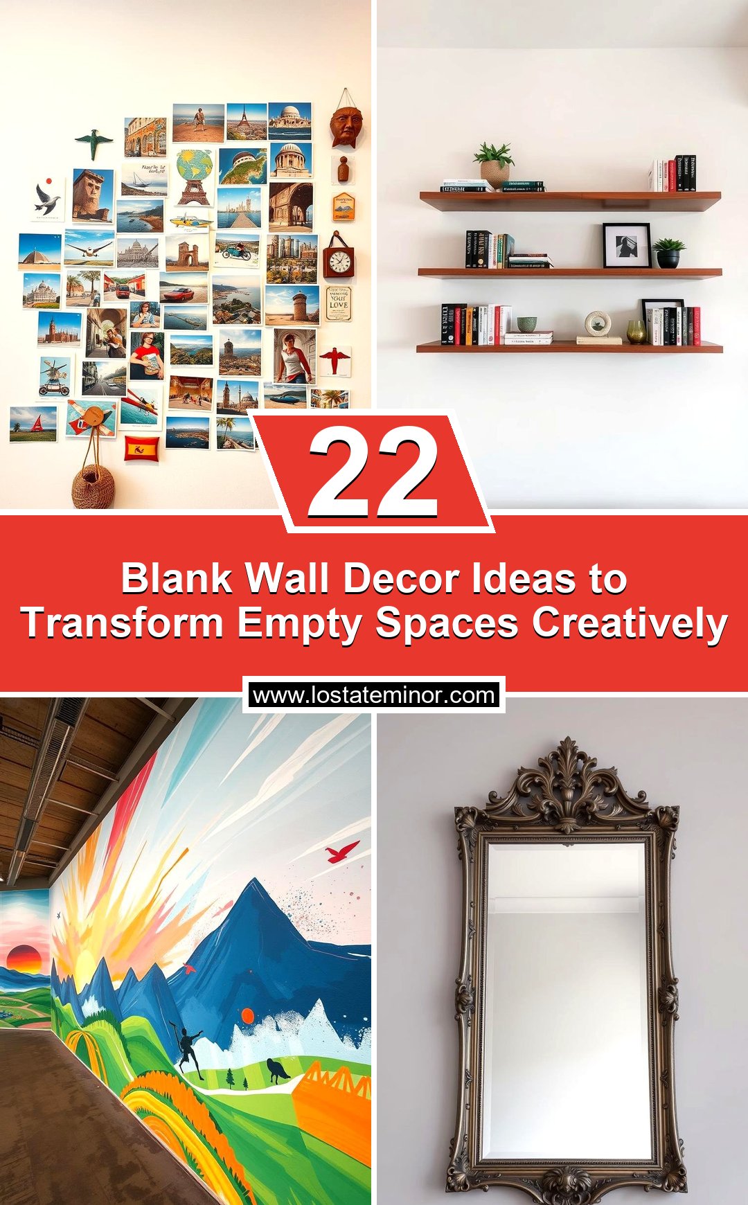 22 Blank Wall Decor Ideas to Transform Empty Spaces Creatively - Lost ...