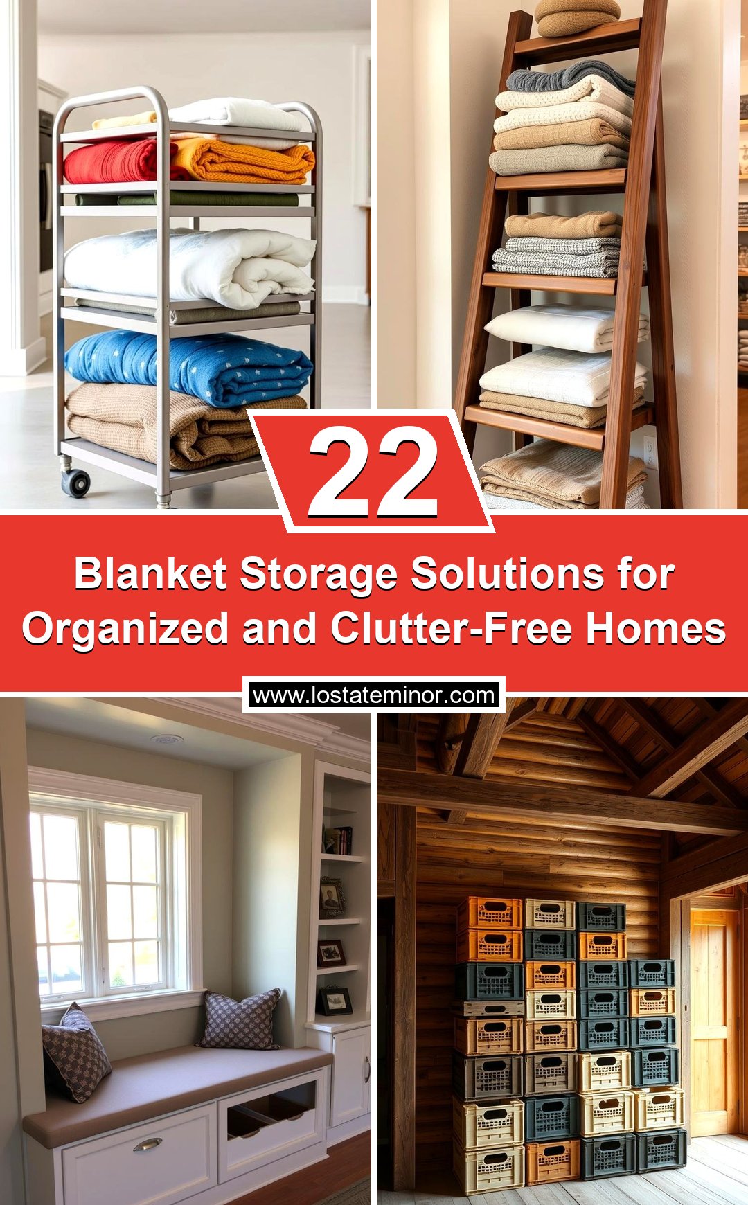 22 Blanket Storage Solutions for Organized & Clutter-Free Homes - Lost ...