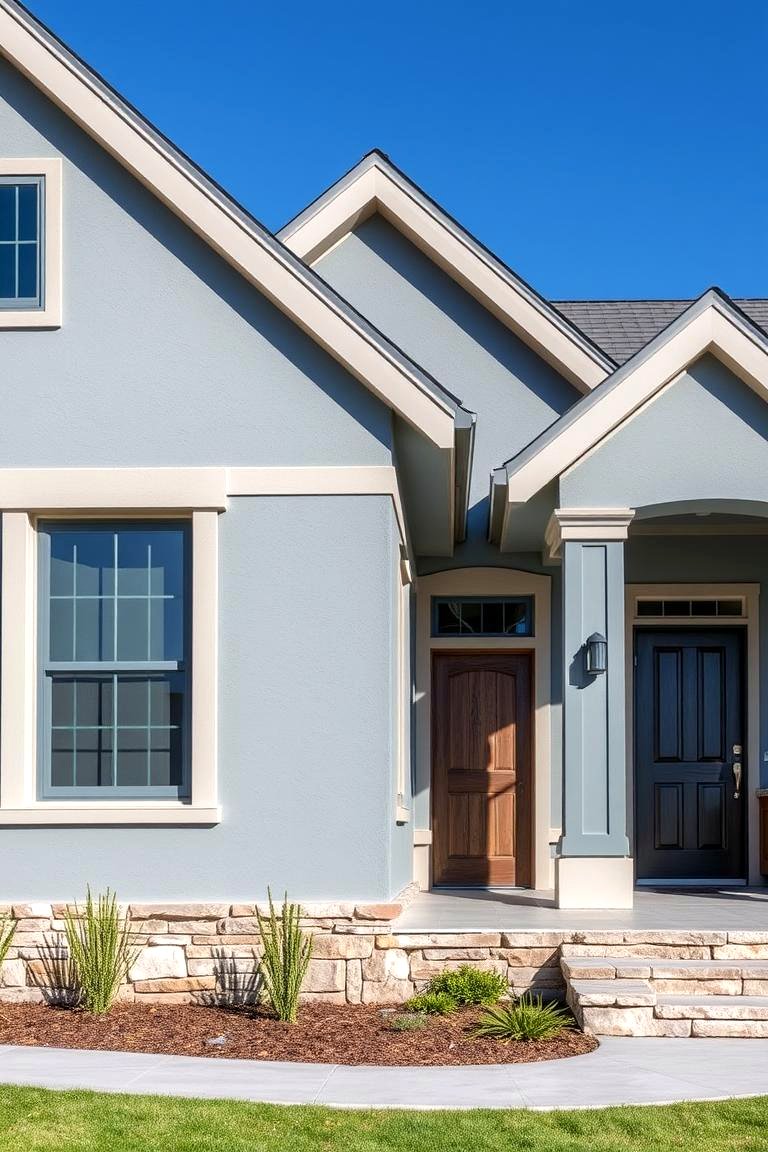 22 Blue Exterior House Color Ideas for a Fresh Look - Lost At E Minor