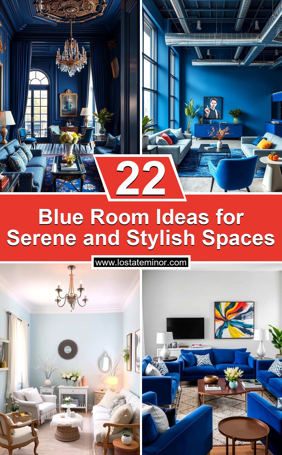 22 Blue Room Ideas for Serene and Stylish Spaces - Lost At E Minor