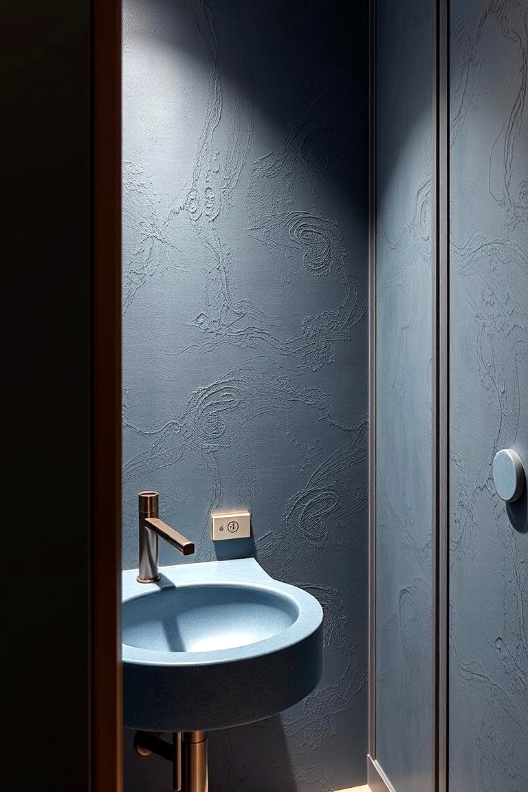 22 Blue Powder Room Designs for a Bold Small Space Makeover - Lost At E ...