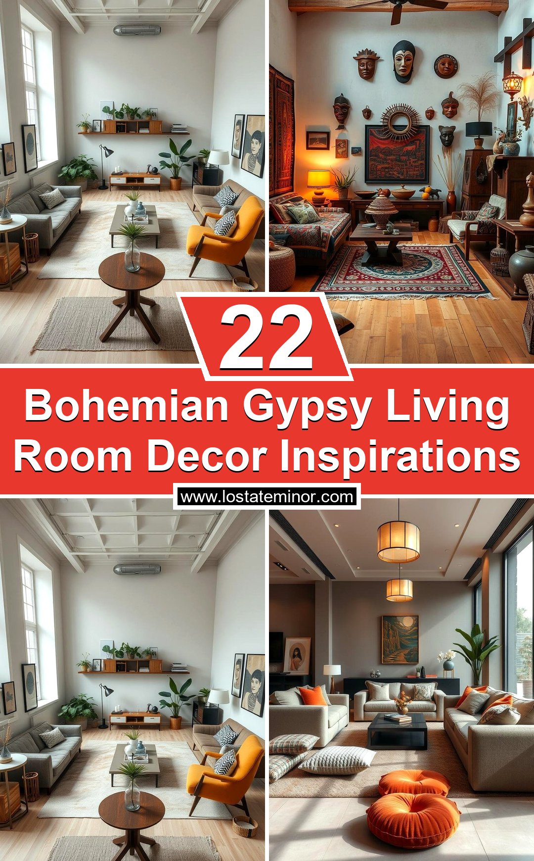 22 Bohemian Gypsy Living Room Decor Inspirations - Lost At E Minor
