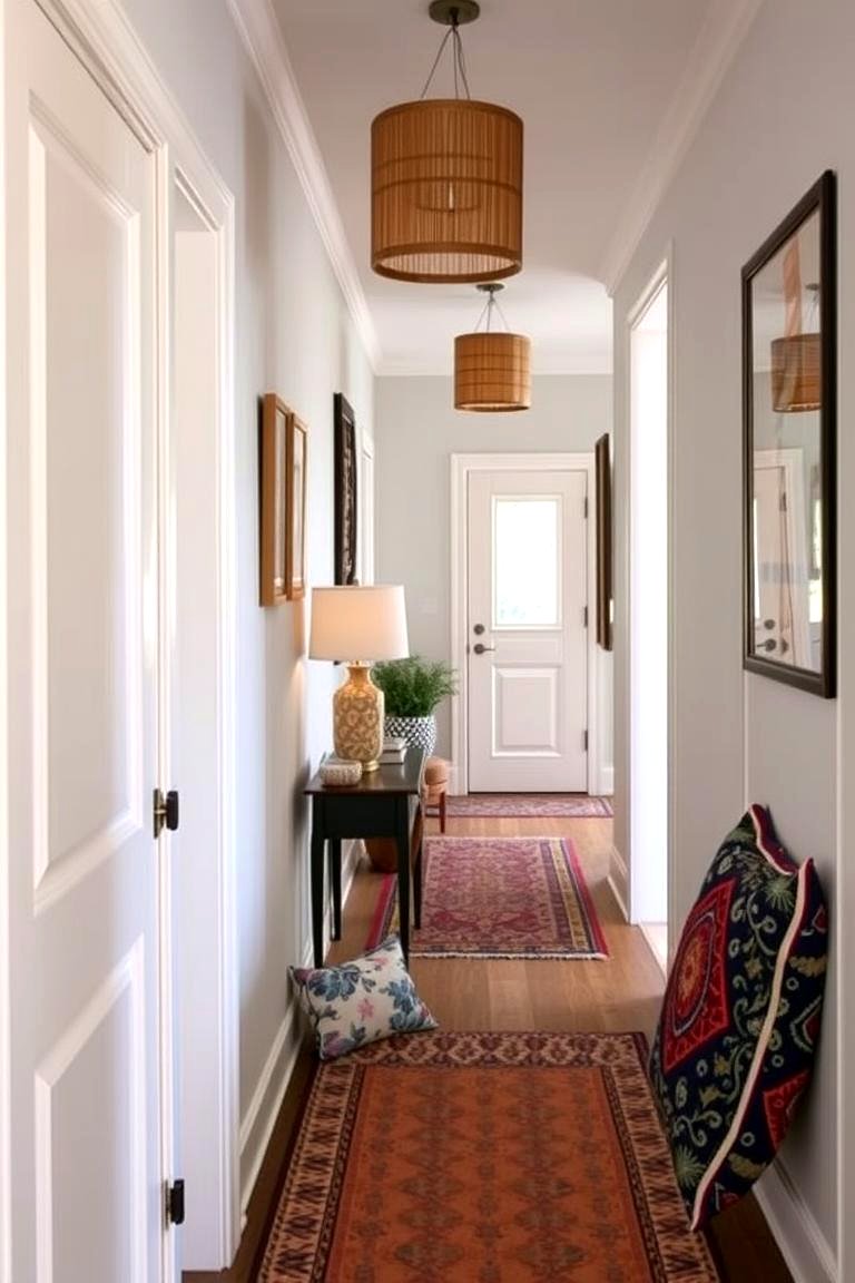22 Boho Hallway Ideas for Welcoming Entry Spaces - Lost At E Minor