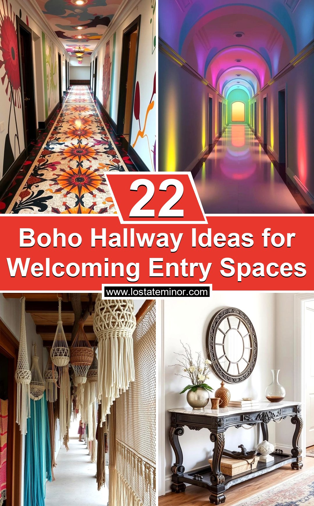 22 Boho Hallway Ideas for Welcoming Entry Spaces - Lost At E Minor