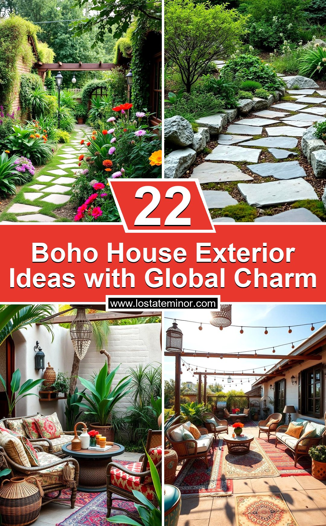 22 Boho House Exterior Ideas with Global Charm - Lost At E Minor