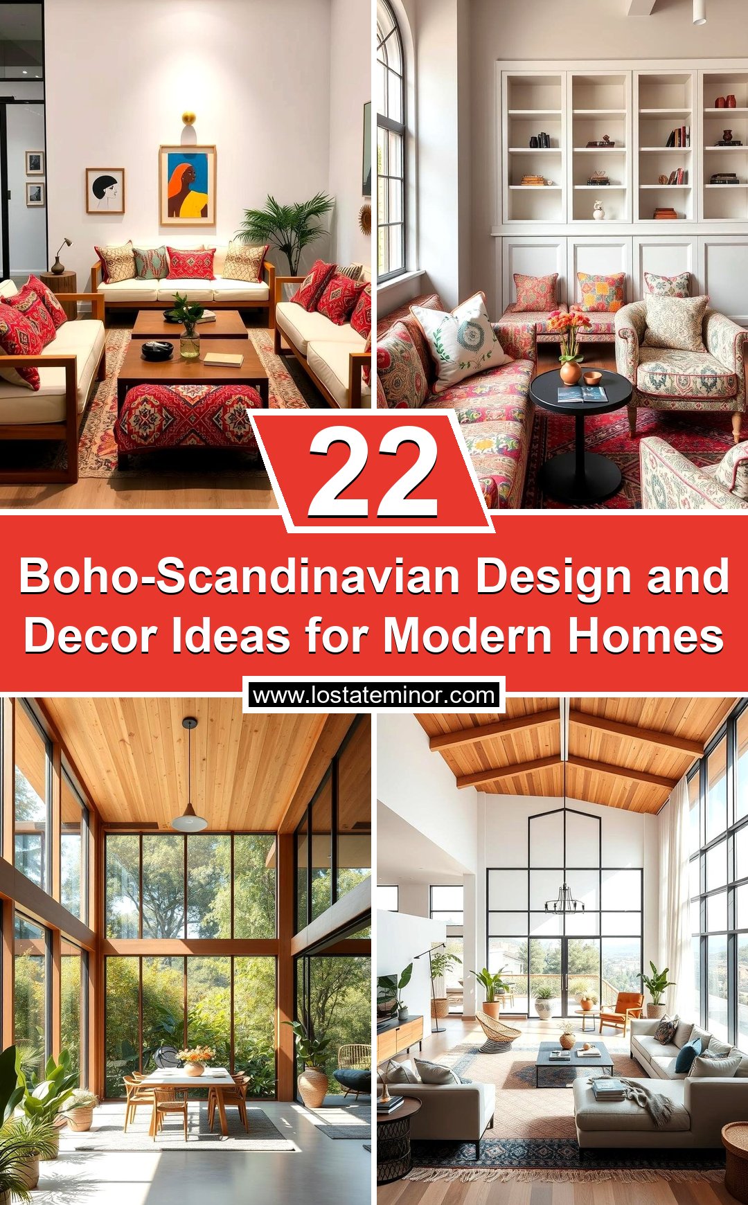 22 Boho-Scandinavian Design & Decor Ideas for Modern Homes - Lost At E ...