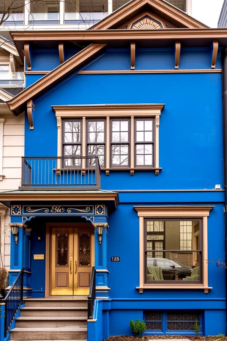 22 Blue Exterior House Paint Ideas for Curb Appeal - Lost At E Minor