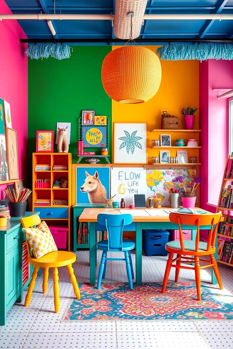 22 Creative Art Room Ideas to Inspire Your Inner Artist - Lost At E Minor