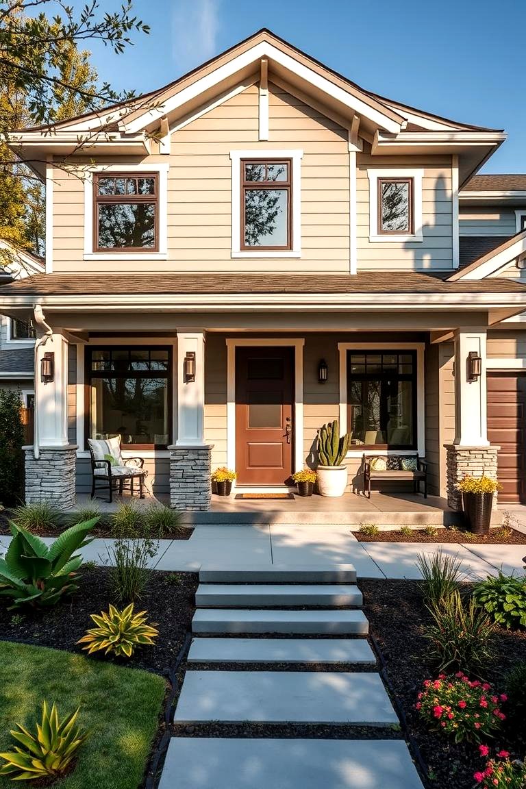 22 Greige Exterior Paint Colors for Modern Home Facades - Lost At E Minor