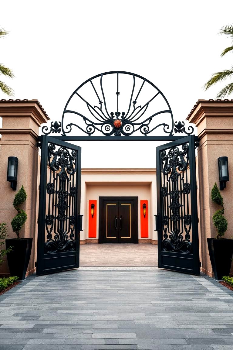 22 Front Door Gate Designs for Security & Style - Lost At E Minor