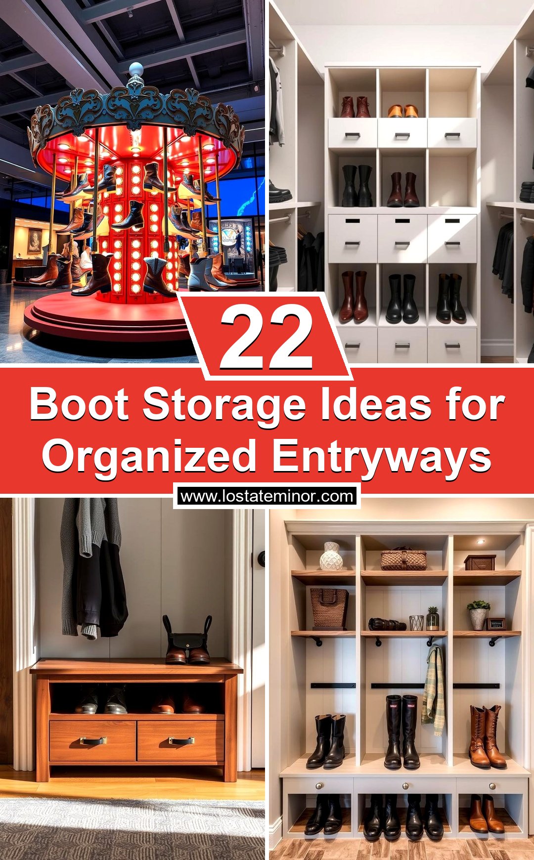 22 Boot Storage Ideas for Organized Entryways - Lost At E Minor