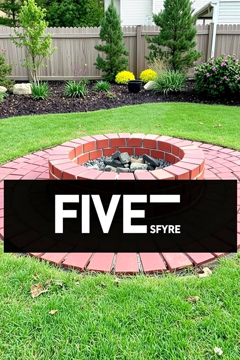 22 Brick Fire Pit Ideas for Year-Round Outdoor Gatherings - SavePini
