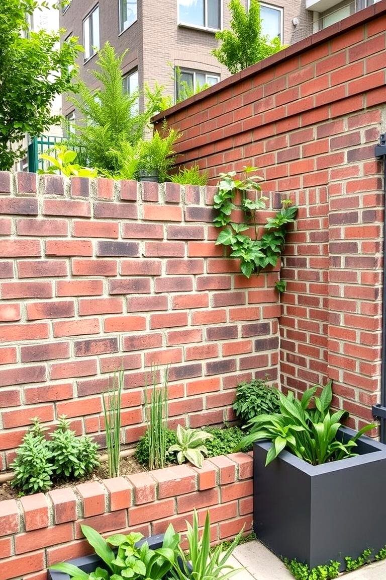 22 Brick Fence Designs for Privacy and Classic Style - Lost At E Minor