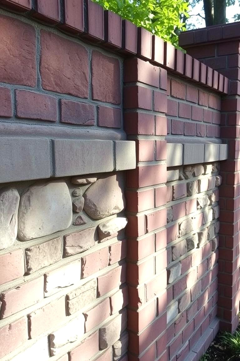 22 Brick Fence Designs for Privacy and Classic Style - Lost At E Minor