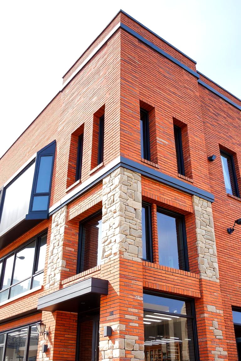 22 Brown Brick Exterior Home Ideas with Modern Flair - Lost At E Minor