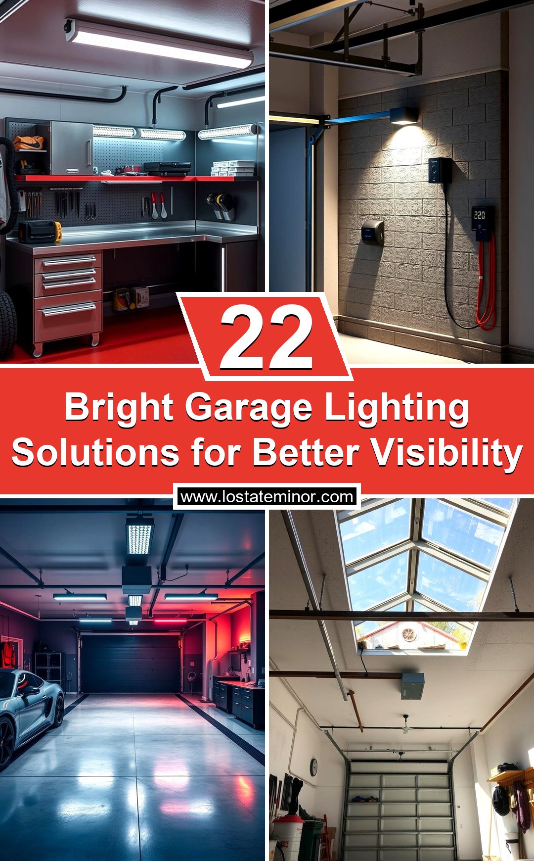22 Bright Garage Lighting Solutions for Better Visibility - Lost At E Minor