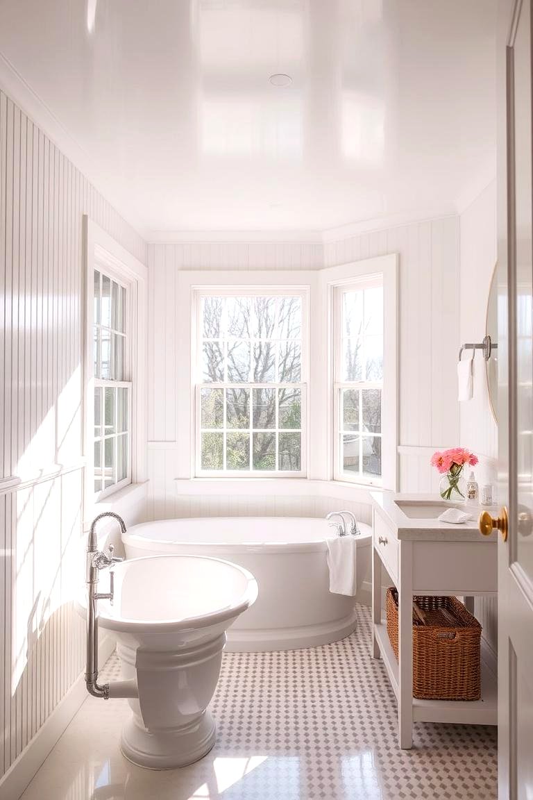 22 Beadboard Bathroom Ideas for Timeless Wall Designs - Lost At E Minor