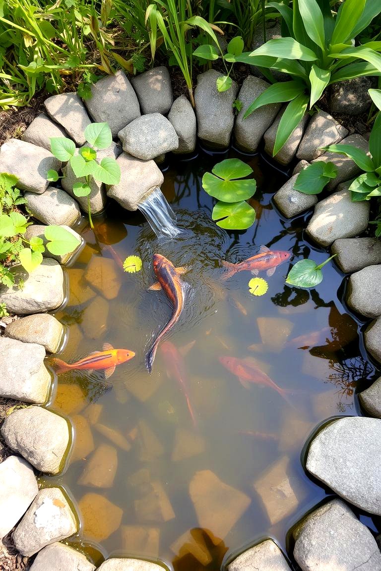22 Fish Pond Ideas for Serene Backyard Water Features - Lost At E Minor