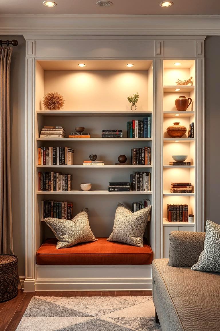 22 Creative Corner Bookshelf Ideas to Elevate Your Living Room - Lost ...