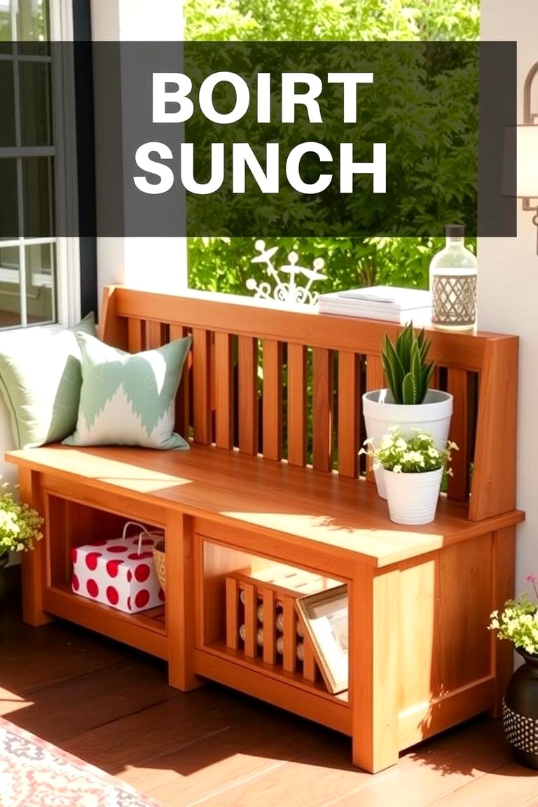 22 Built-In Deck Bench Ideas for Functional Outdoor Seating - Lost At E ...