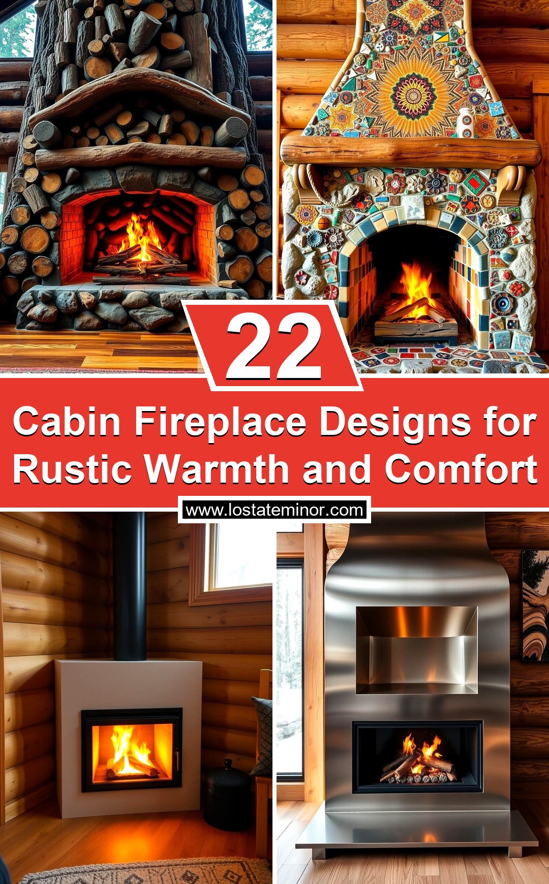22 Cabin Fireplace Designs for Rustic Warmth & Comfort - Lost At E Minor