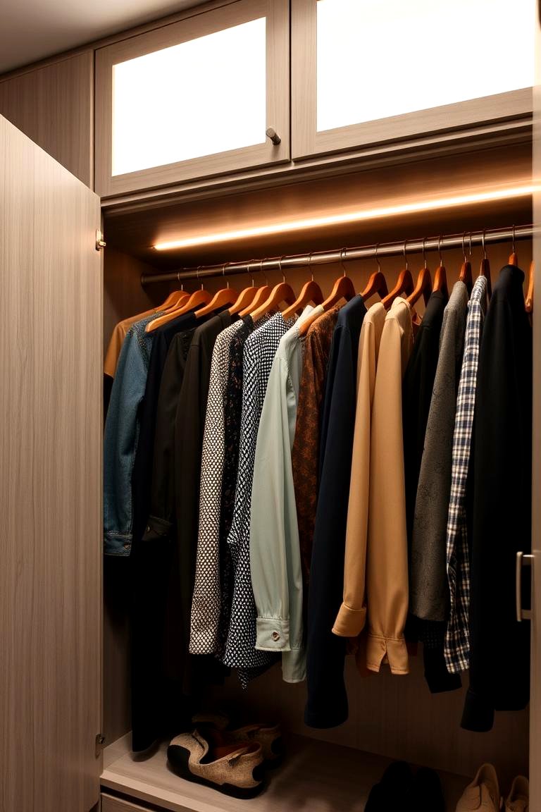 22 Closet Lighting Ideas to Brighten Storage Spaces - Lost At E Minor
