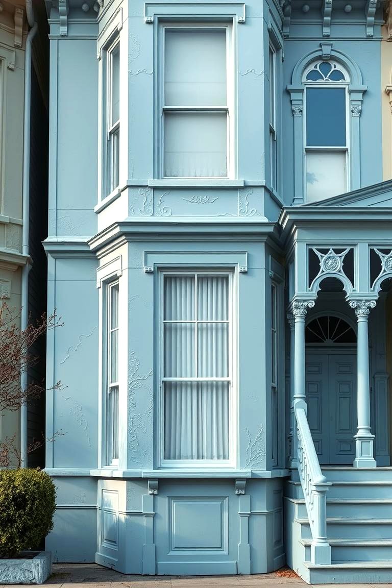 22 Blue Victorian House Color Inspiration Ideas - Lost At E Minor