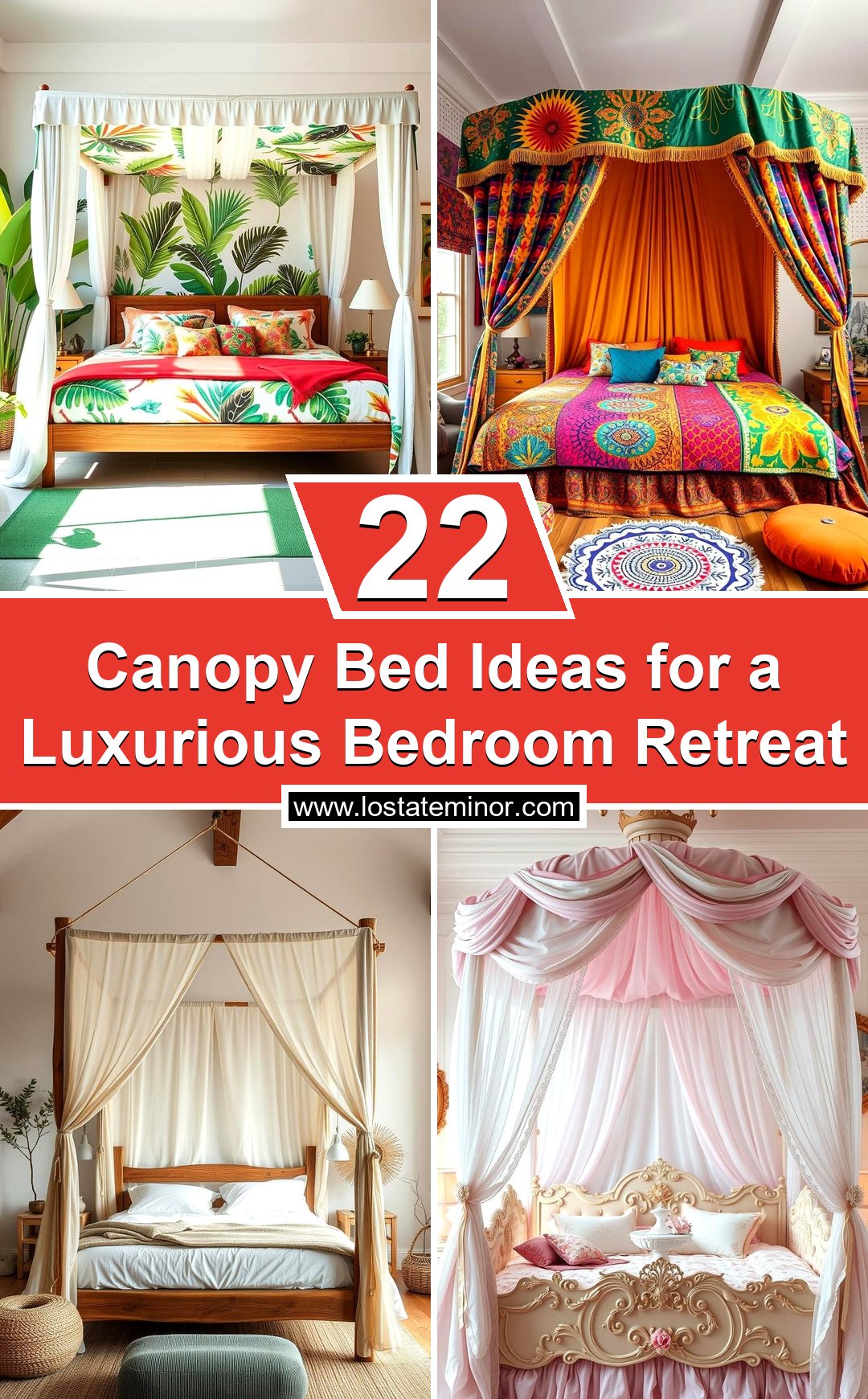 22 Canopy Bed Ideas for a Luxurious Bedroom Retreat - Lost At E Minor