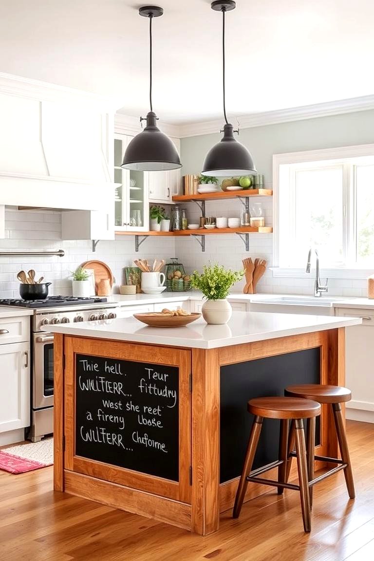 22 Stunning Kitchen Island Back Panel Designs for a Custom Look - Lost ...