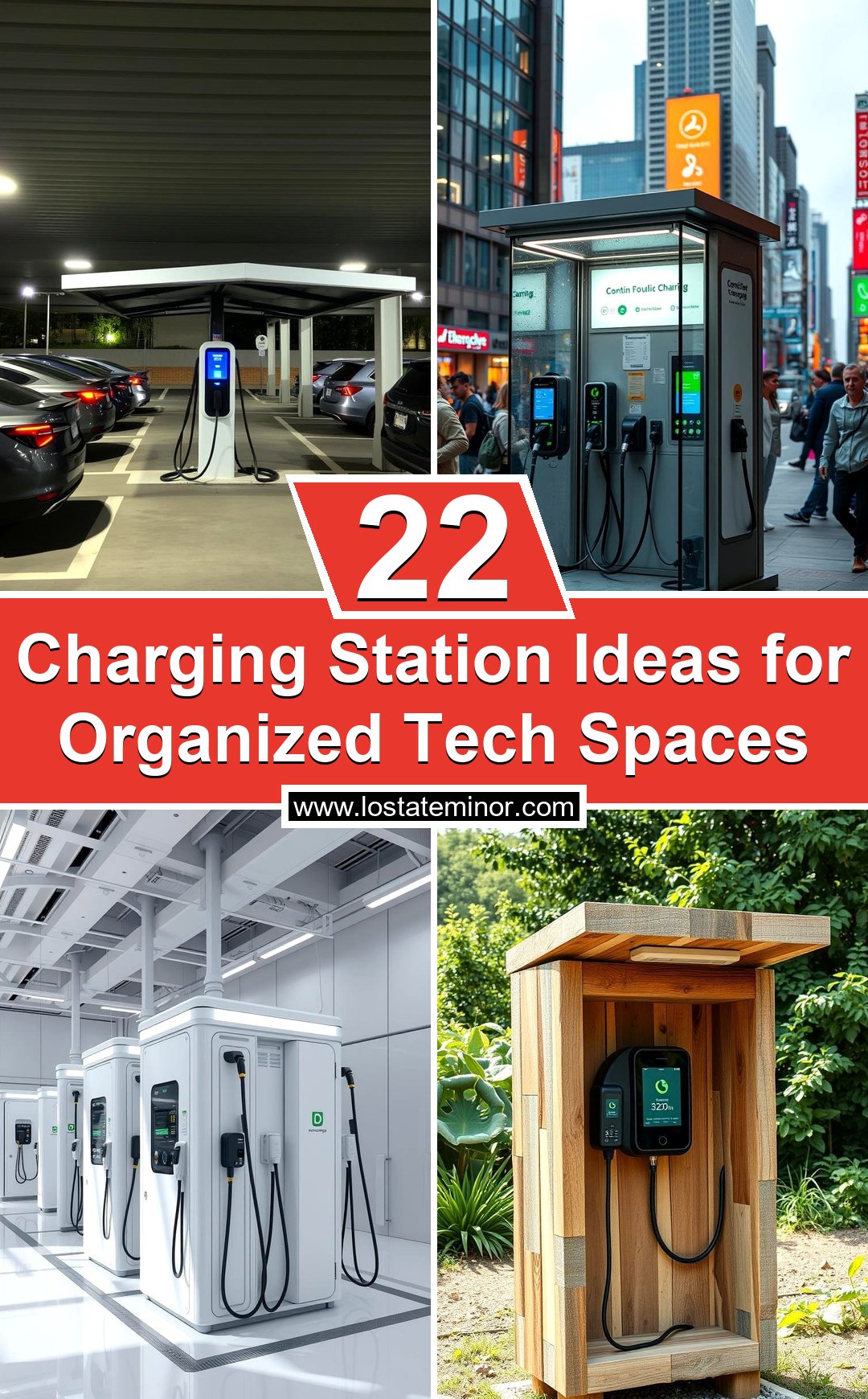 22 Charging Station Ideas for Organized Tech Spaces - Lost At E Minor