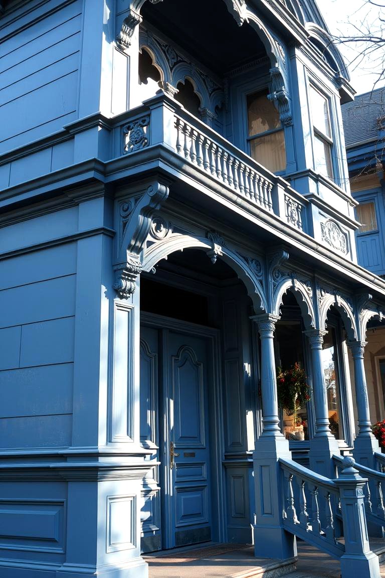 22 Blue Victorian House Color Inspiration Ideas - Lost At E Minor