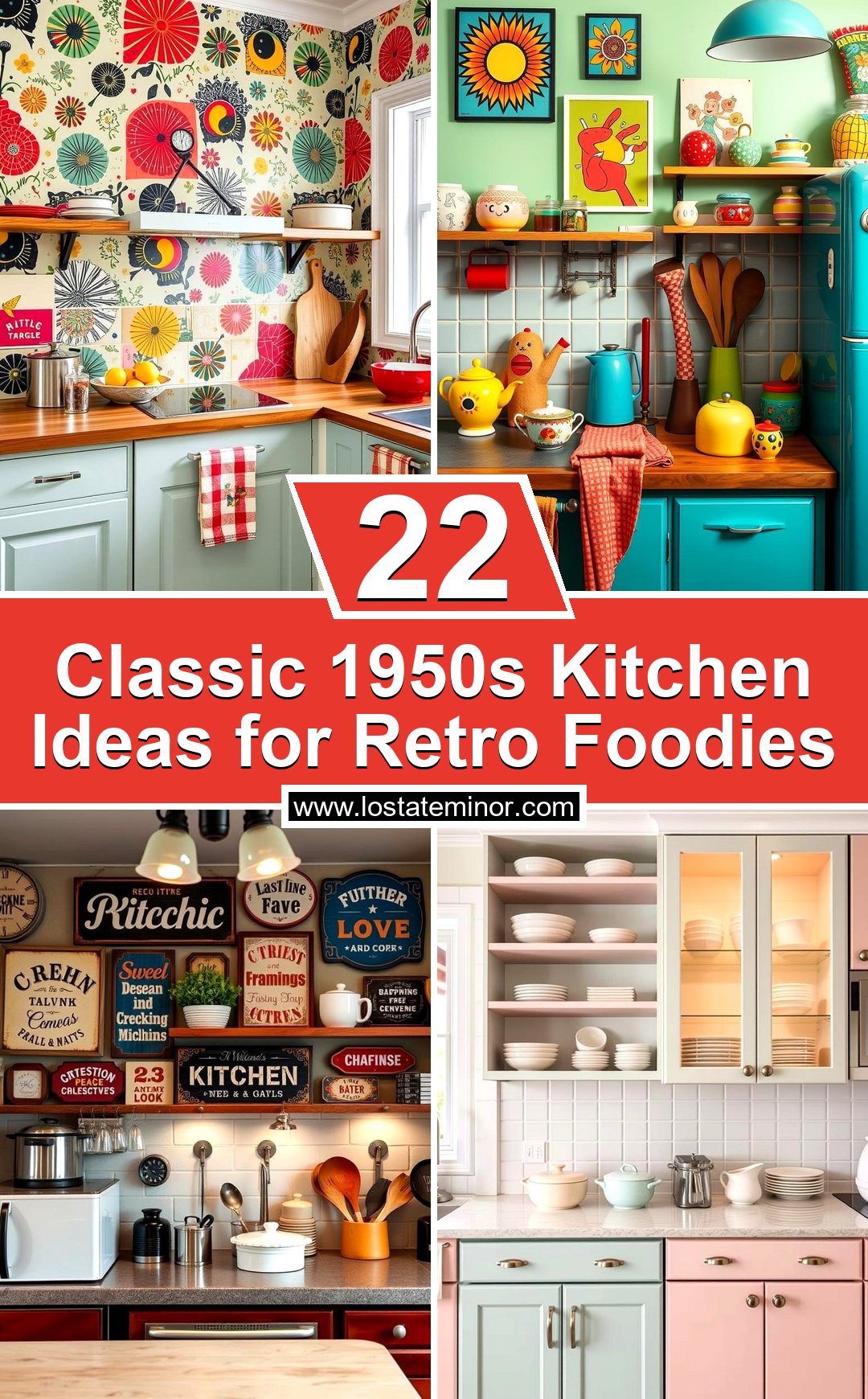 22 Classic 1950s Kitchen Ideas for Retro Foodies - Lost At E Minor