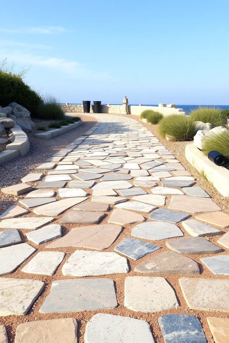 22 Flagstone Walkway Ideas for Charming Garden Pathways - Lost At E Minor