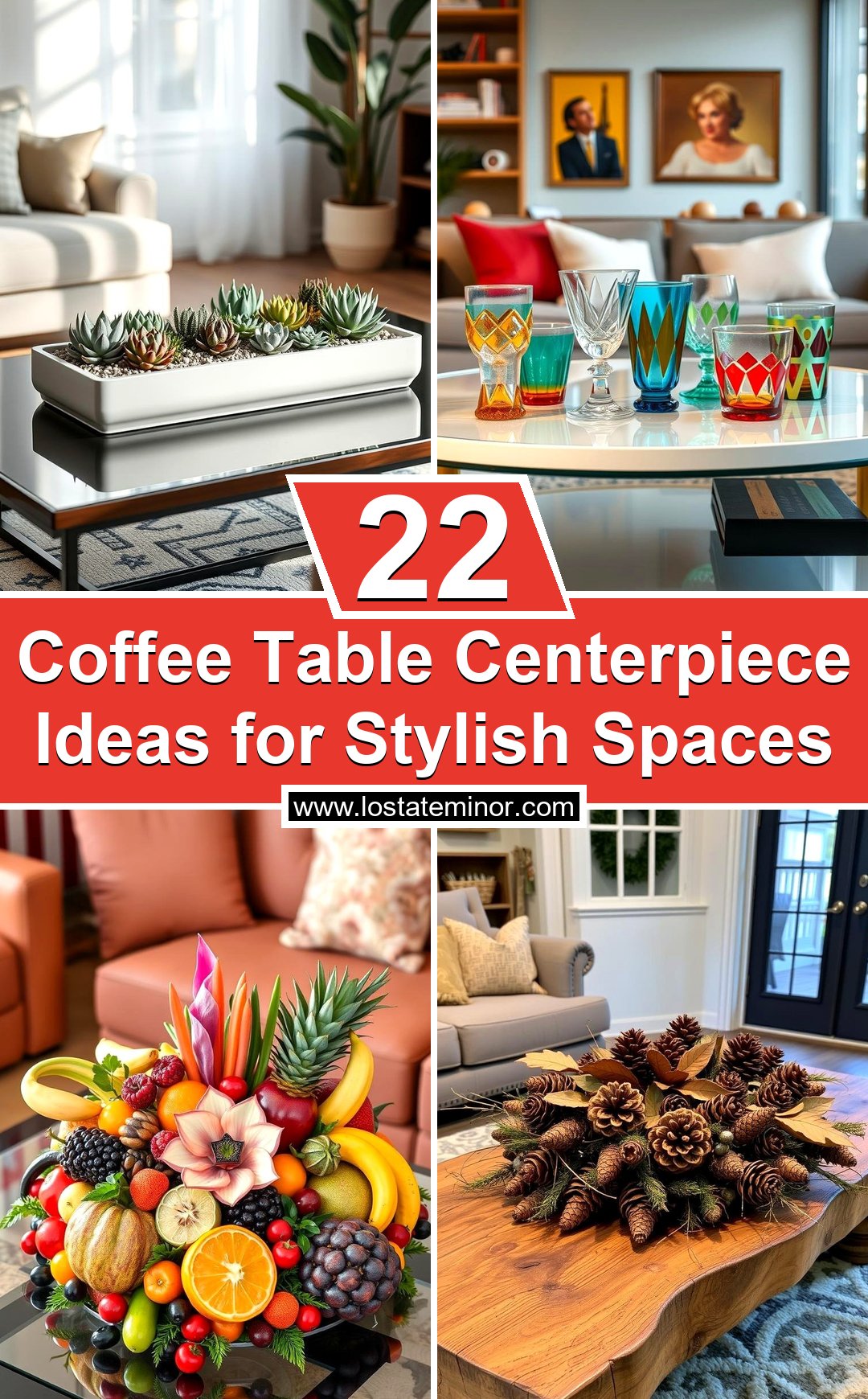 22 Coffee Table Centerpiece Ideas for Stylish Spaces - Lost At E Minor