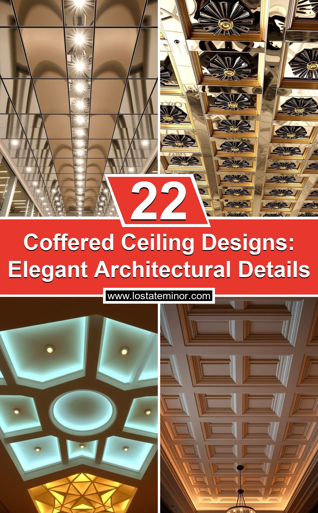 22 Coffered Ceiling Designs: Elegant Architectural Details - Lost At E ...