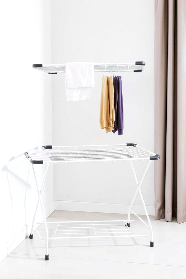 22 Space-Saving Laundry Room Drying Rack Solutions - Lost At E Minor