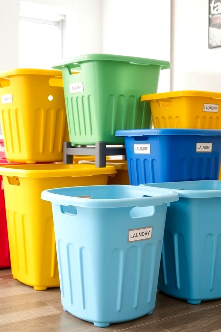 22 Smart Laundry Basket Storage Solutions for Clutter-Free Spaces ...