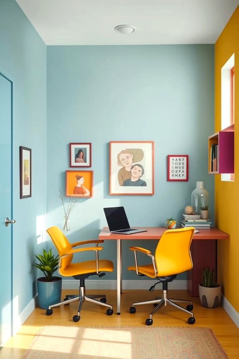 22 Inspiring Small Office Ideas for Productive Workspaces - Lost At E Minor