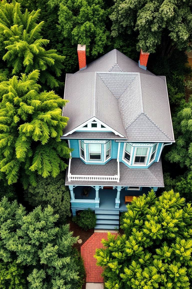 22 Blue Victorian House Color Inspiration Ideas - Lost At E Minor
