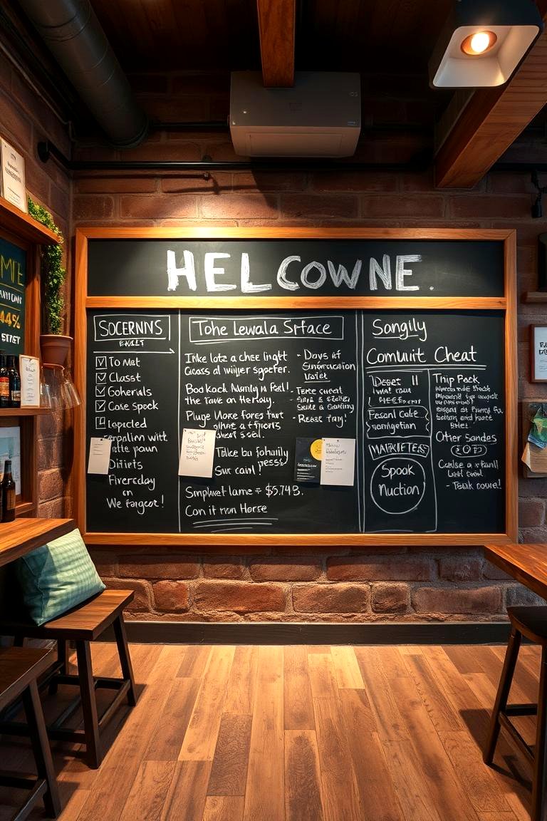 22 Chalkboard Wall Ideas for Creative Home Spaces - Lost At E Minor