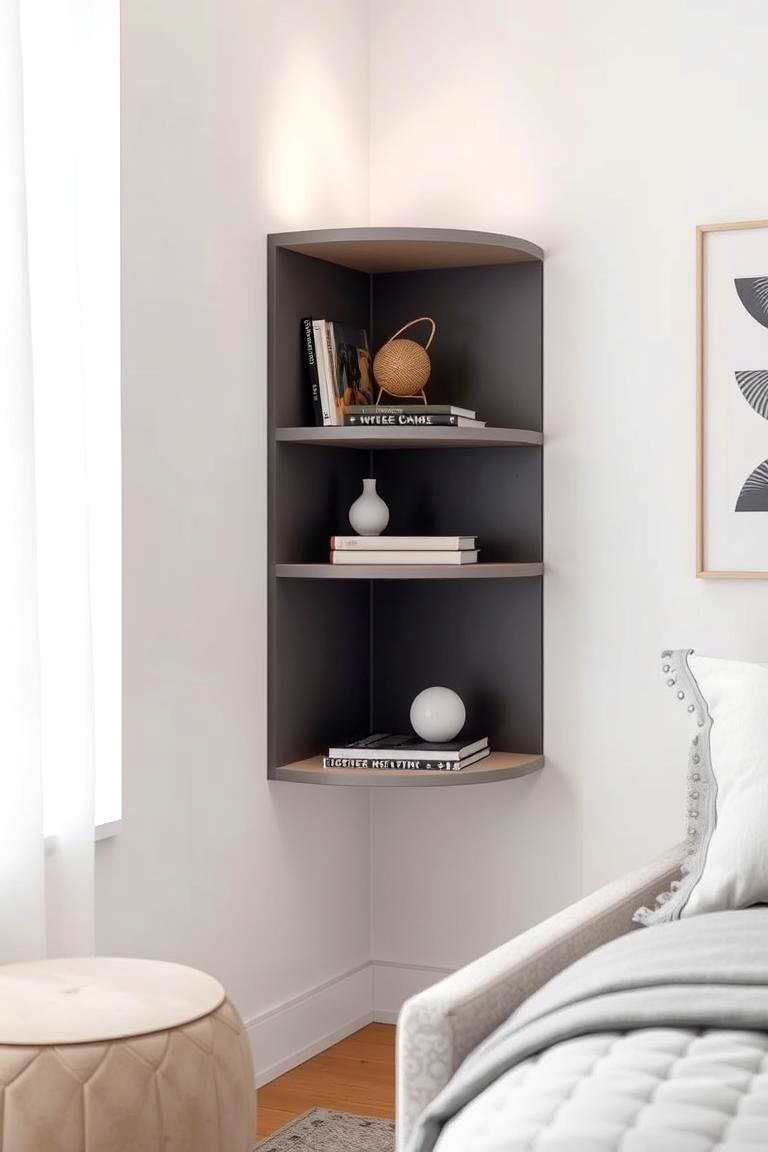 22 Space-Saving Corner Shelf Ideas for Organized Home Storage - Lost At ...