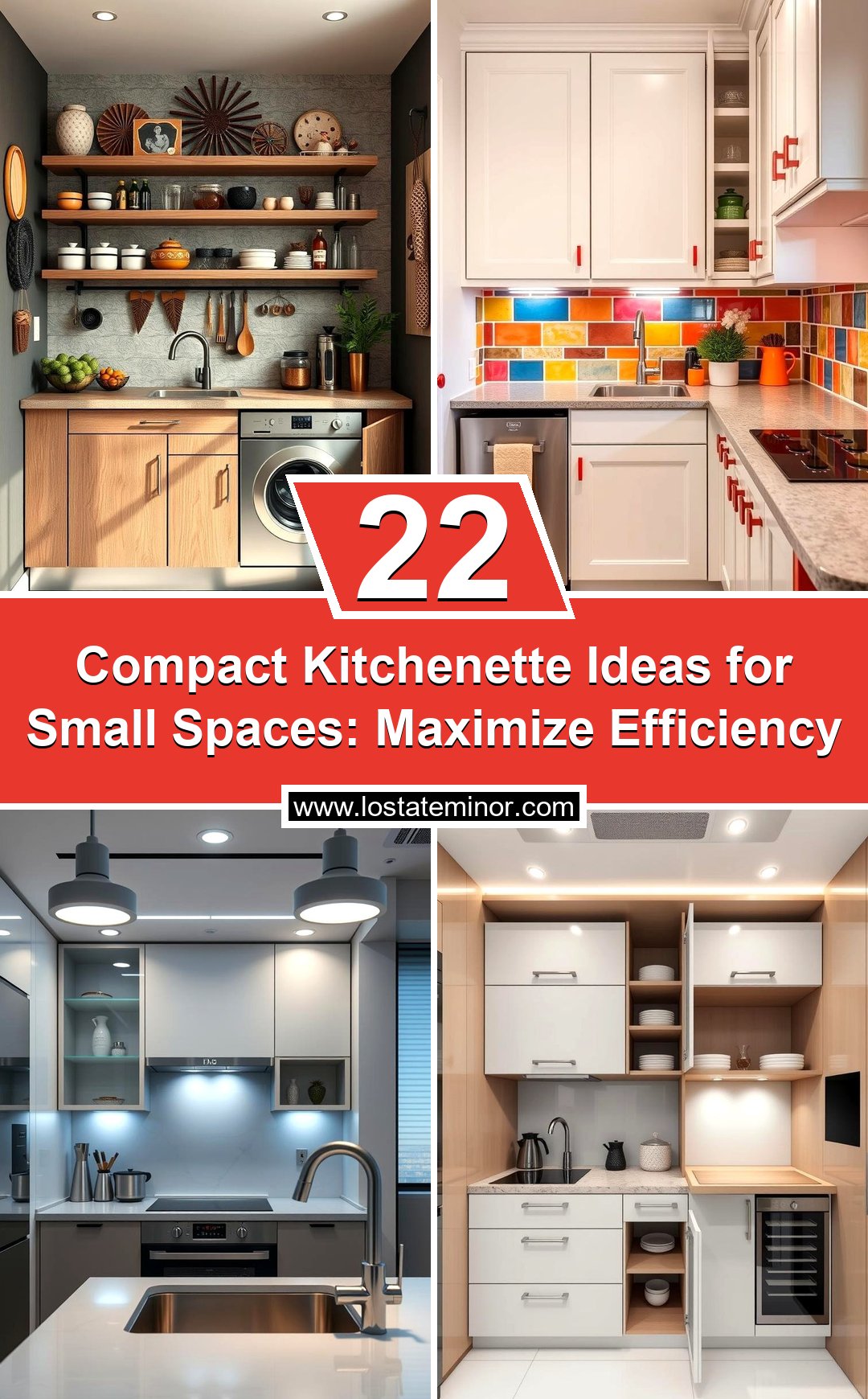 22 Compact Kitchenette Ideas for Small Spaces: Maximize Efficiency ...