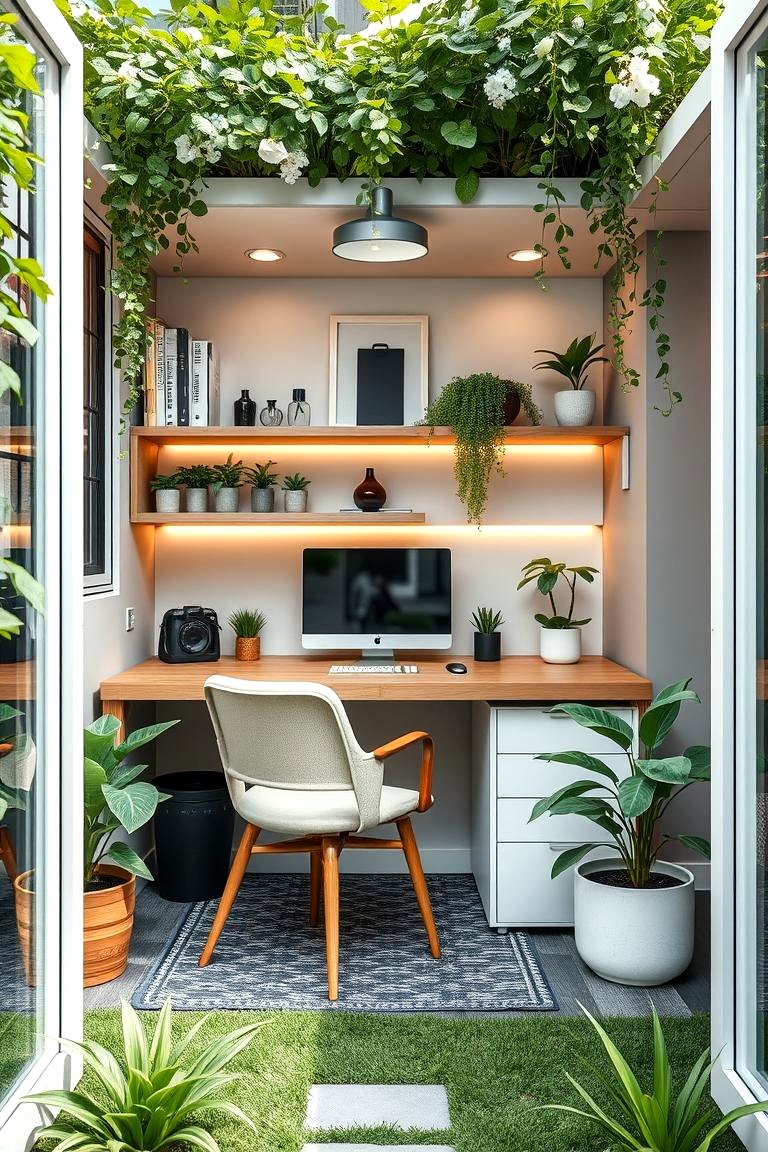22 Inspiring Garden Office Ideas for Productive Work - Lost At E Minor