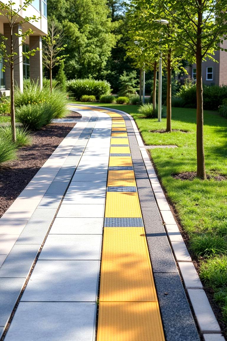 22 Composite Walkway Designs: Low-Maintenance Garden Paths - Lost At E ...